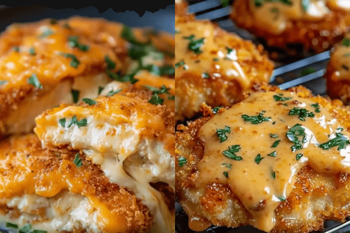 Crispy Cheddar Chicken – A Golden, Comfort-Food Classic