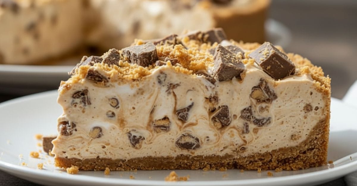 Irresistibly Creamy Butterfinger Pie: A No-Bake Dessert Everyone Will ...